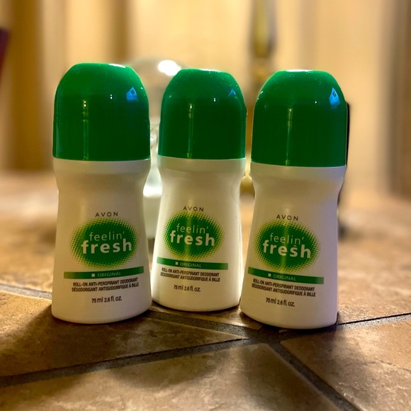 Avon | Bath & Body | Avon Feeling Fresh Original Roll On Antiperspirant ...